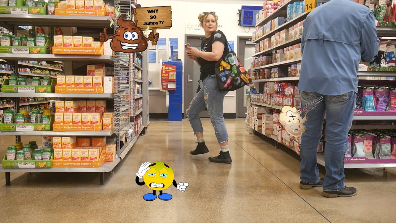 THE SHARTER | WALMART PRANKS | WET FARTS - YouTube