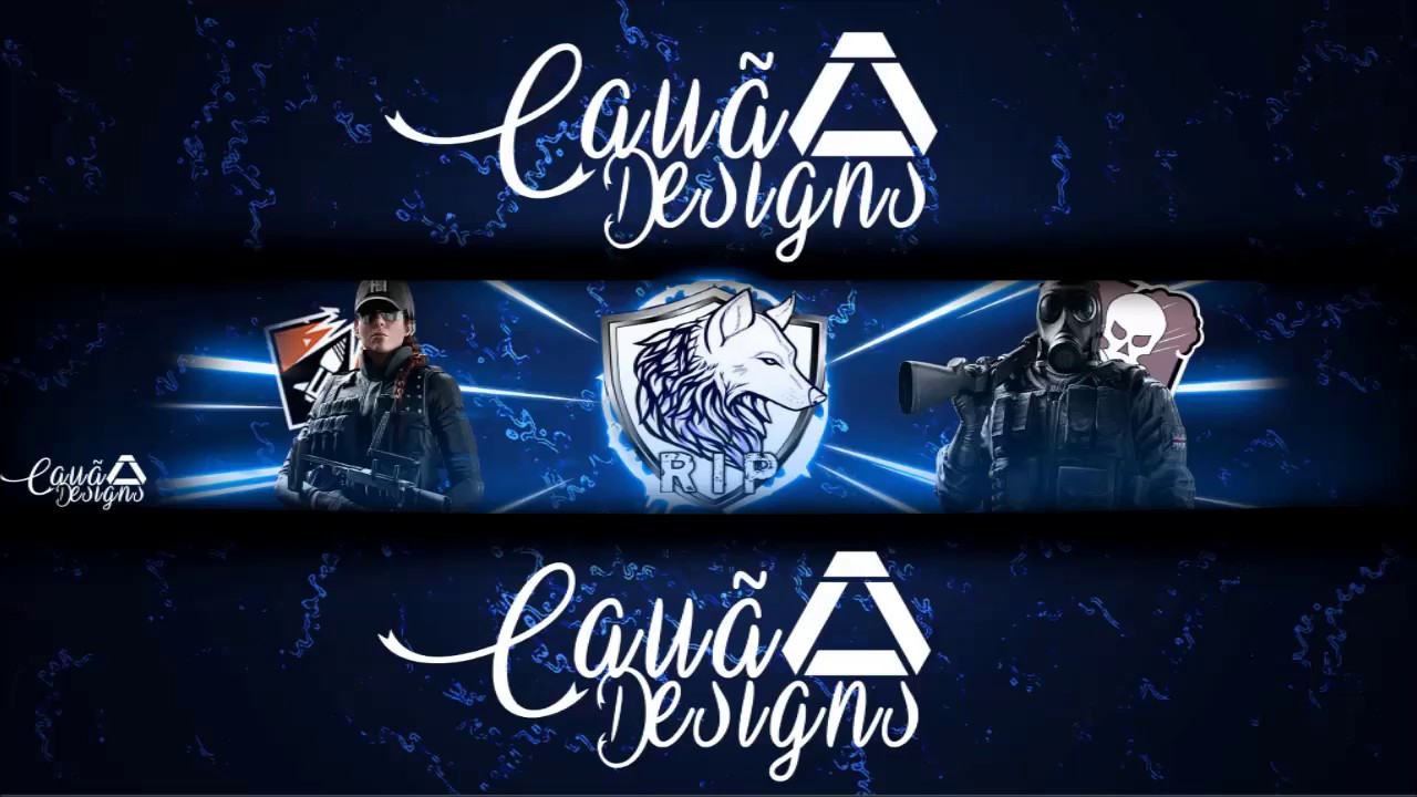 Speed Art Banner #6 for: RIP Clan de R6 - YouTube