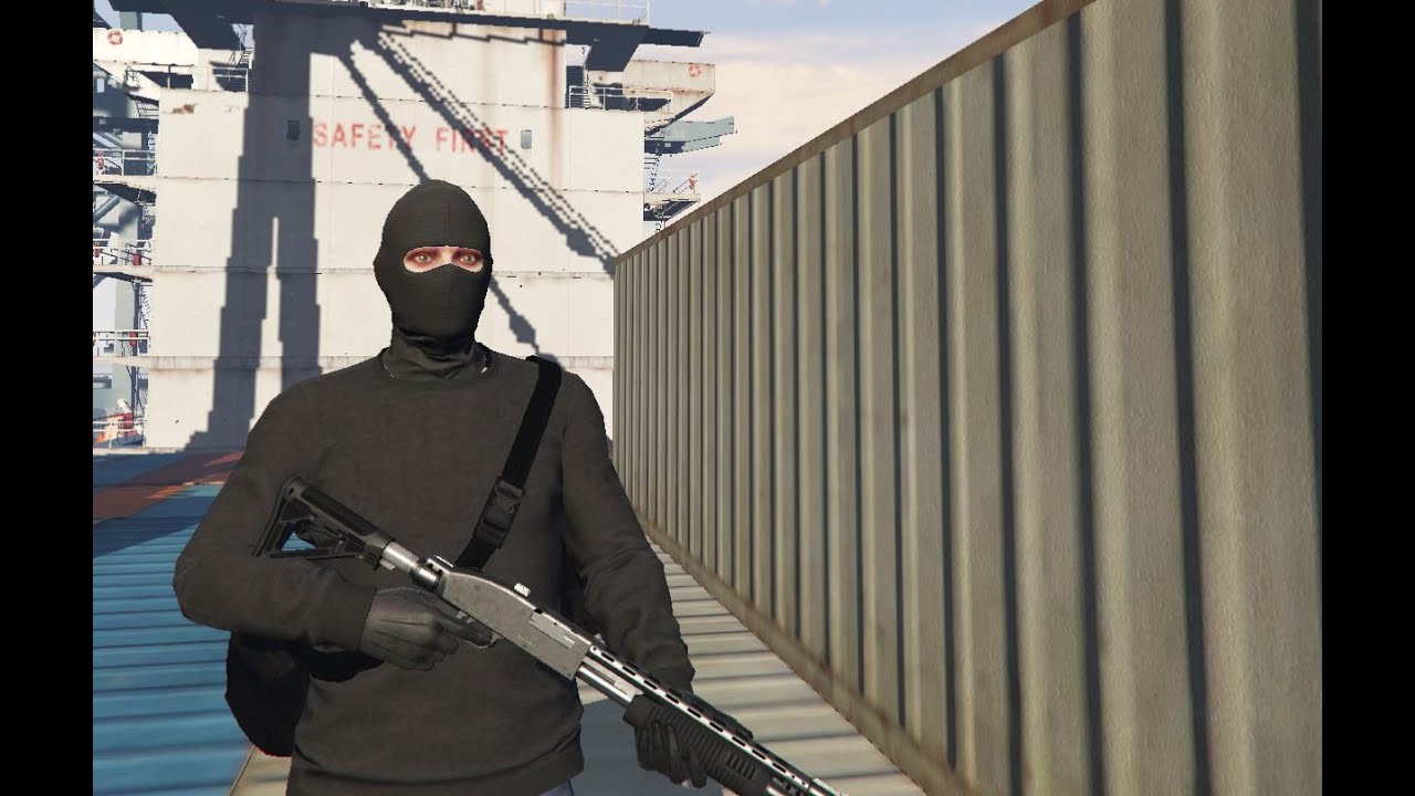 Change into Robbery Clothes - GTA5 - YouTube