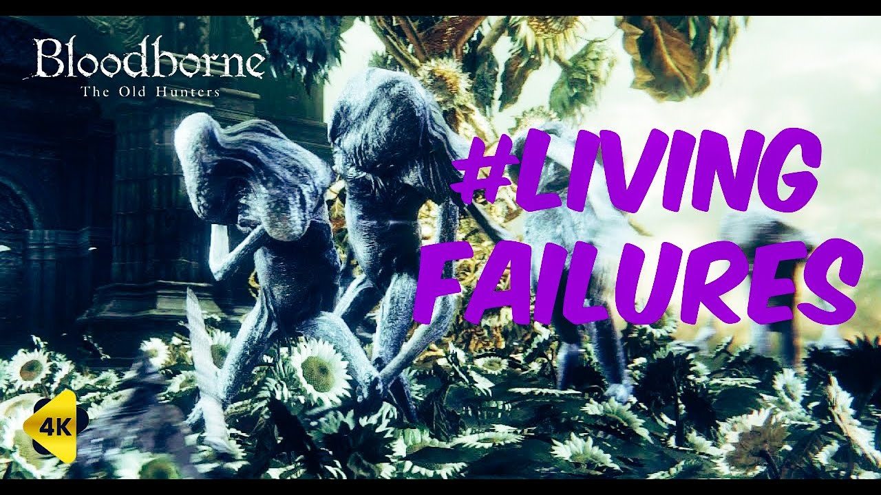 Bloodborne: Living Failures Boss Fight (4K) - YouTube
