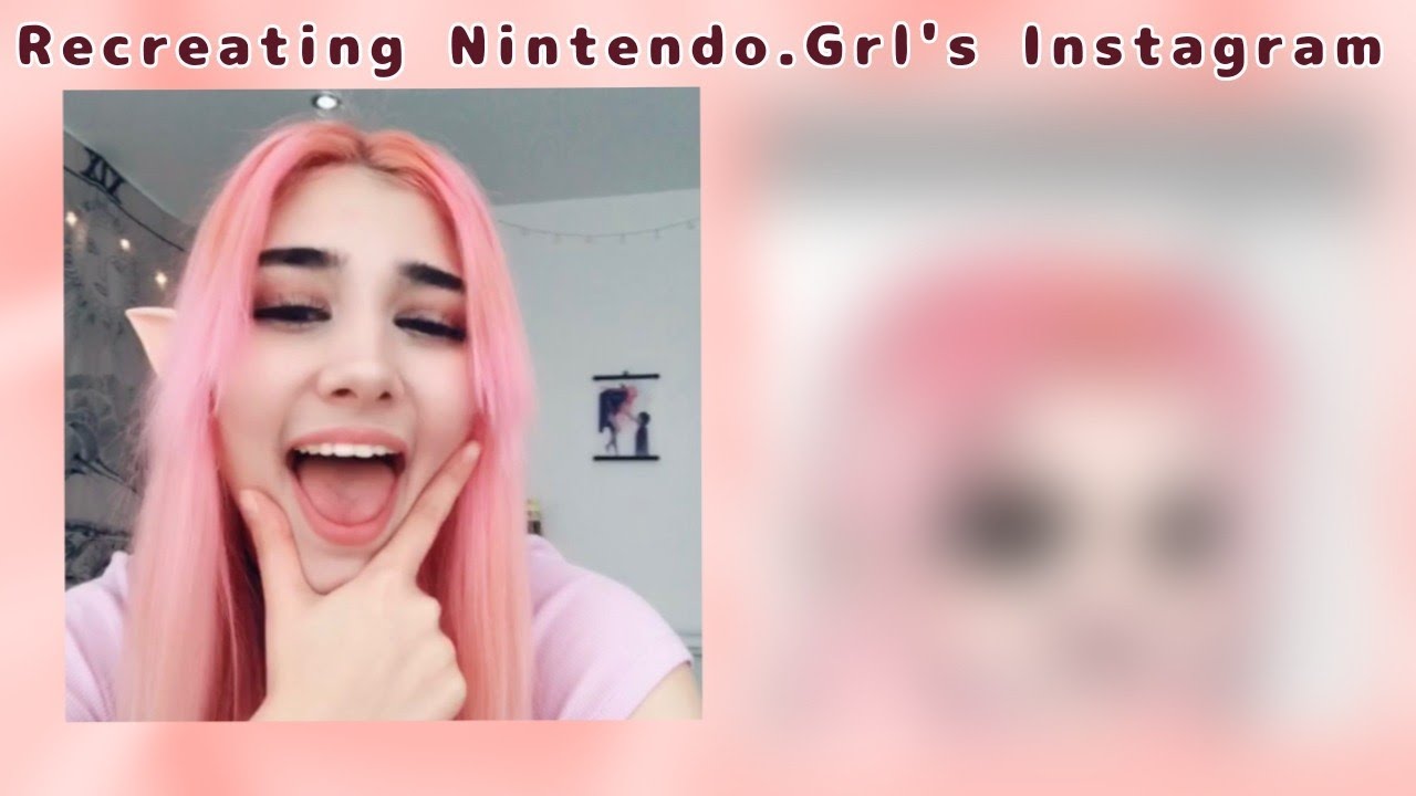 Recreating Nintendo.Grl's Instagram pictures in gacha life! - YouTube