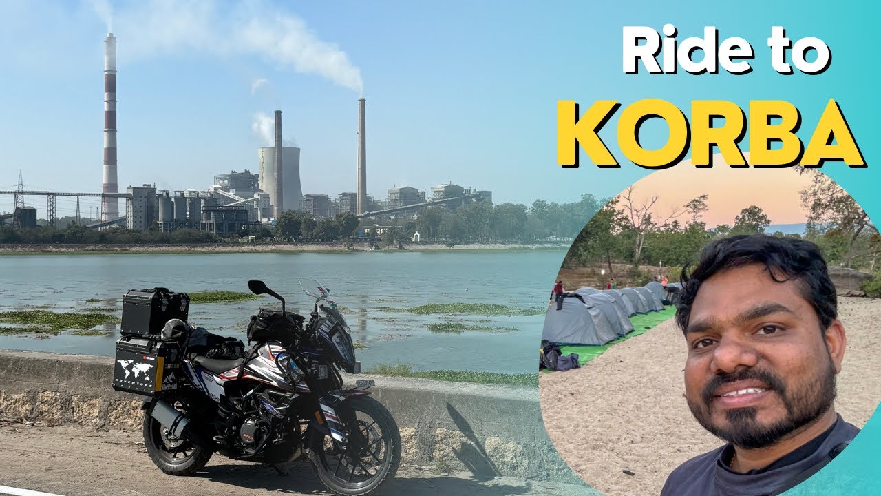 Finally Riding to Korba Waterfall for Night Camping 🏕️ - YouTube