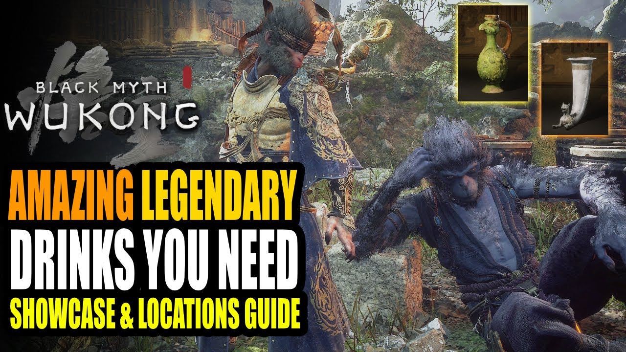 Black Myth Wukong - LEGENDARY Drinks You Don't Want to Miss Location ...