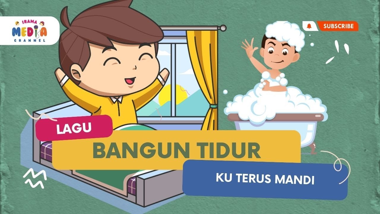 🔴BANGUN TIDUR KU TERUS MANDI LAGU ANAK ANAK - YouTube Music