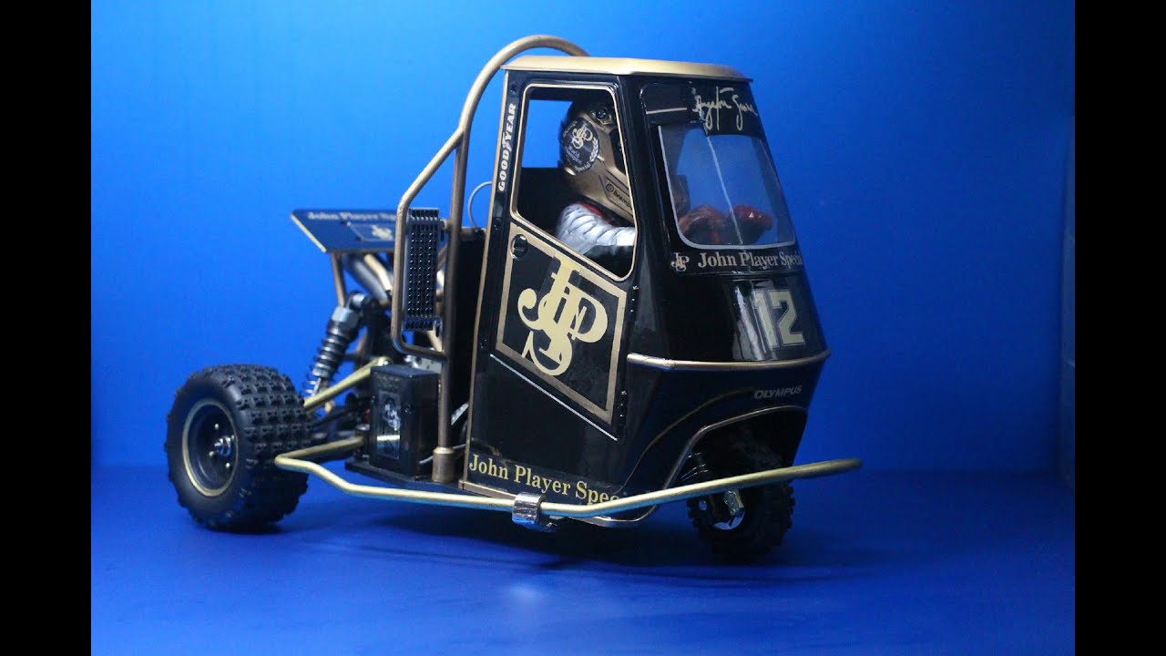 flamingo x-rider John Player special 1/8 2wd rc - YouTube