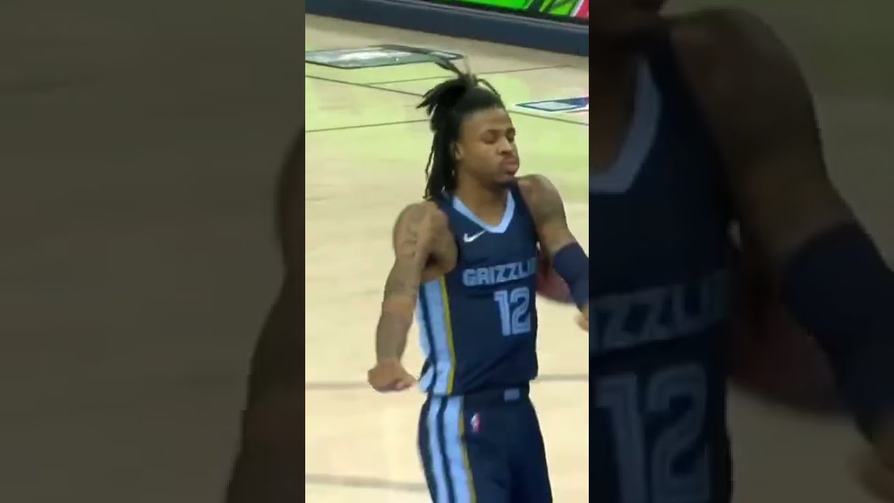 Ja Morant Dances After A Highlight Play #shorts - YouTube