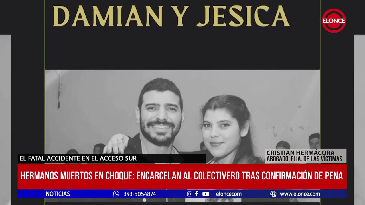 Hermanos muertos en choque: “Dos vidas no valen seis años de cárcel ...