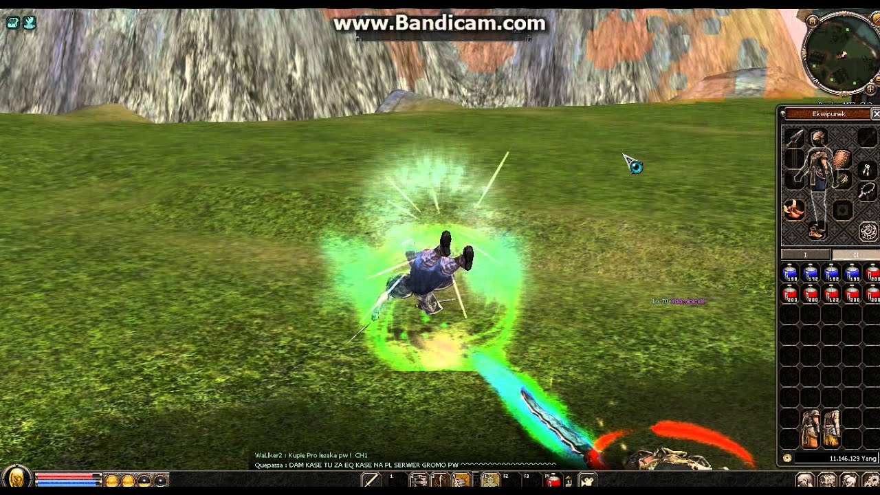 Metin2 - Ninja assassin lvl 56 vs warriorr lvl 70 - YouTube