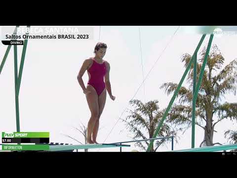 REBECA SANTANA 3M spingboard l Championships Saltos Ornamentais BRASIL 2023