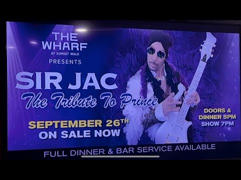 PRINCE Tribute: SIR JAC & The NewPowerRevolution...Live! A Powerful ...