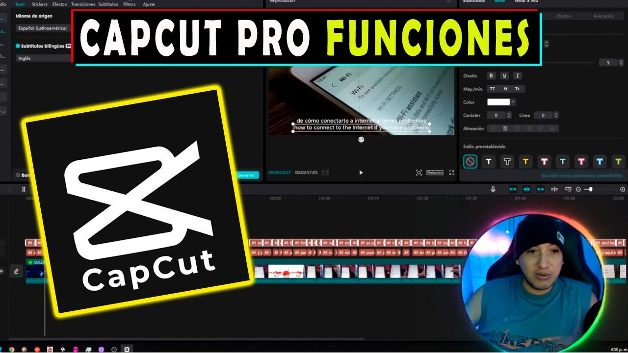 TODAS LAS HERRAMIENTAS Y FUNCIONES DE CAPCUT PRO PARA PC GRATIS CON IA 2025 - YouTube