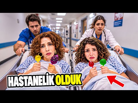 ESMANUR VE SARA JÖLE YEDİ!! HASTANELİK OLDULAR 