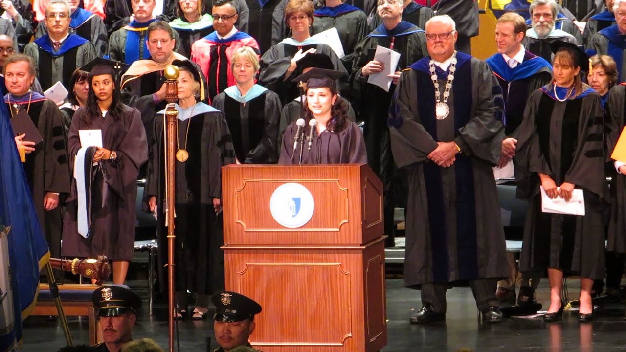 CCSU Graduate Commencement 2013, "Star Spangled Banner" - YouTube