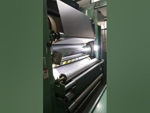 textile fabric seam detector for calender machine - YouTube
