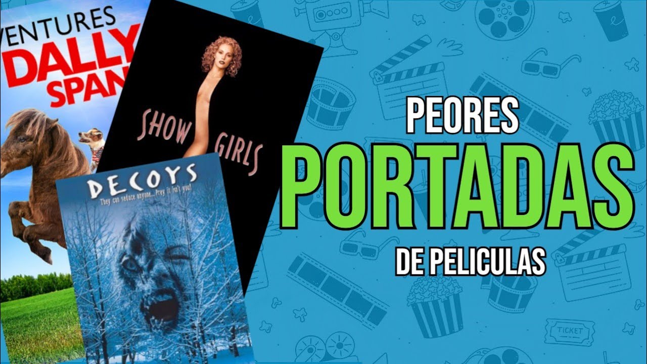 TOP 10 PORTADAS FEAS DE PELICULAS - YouTube