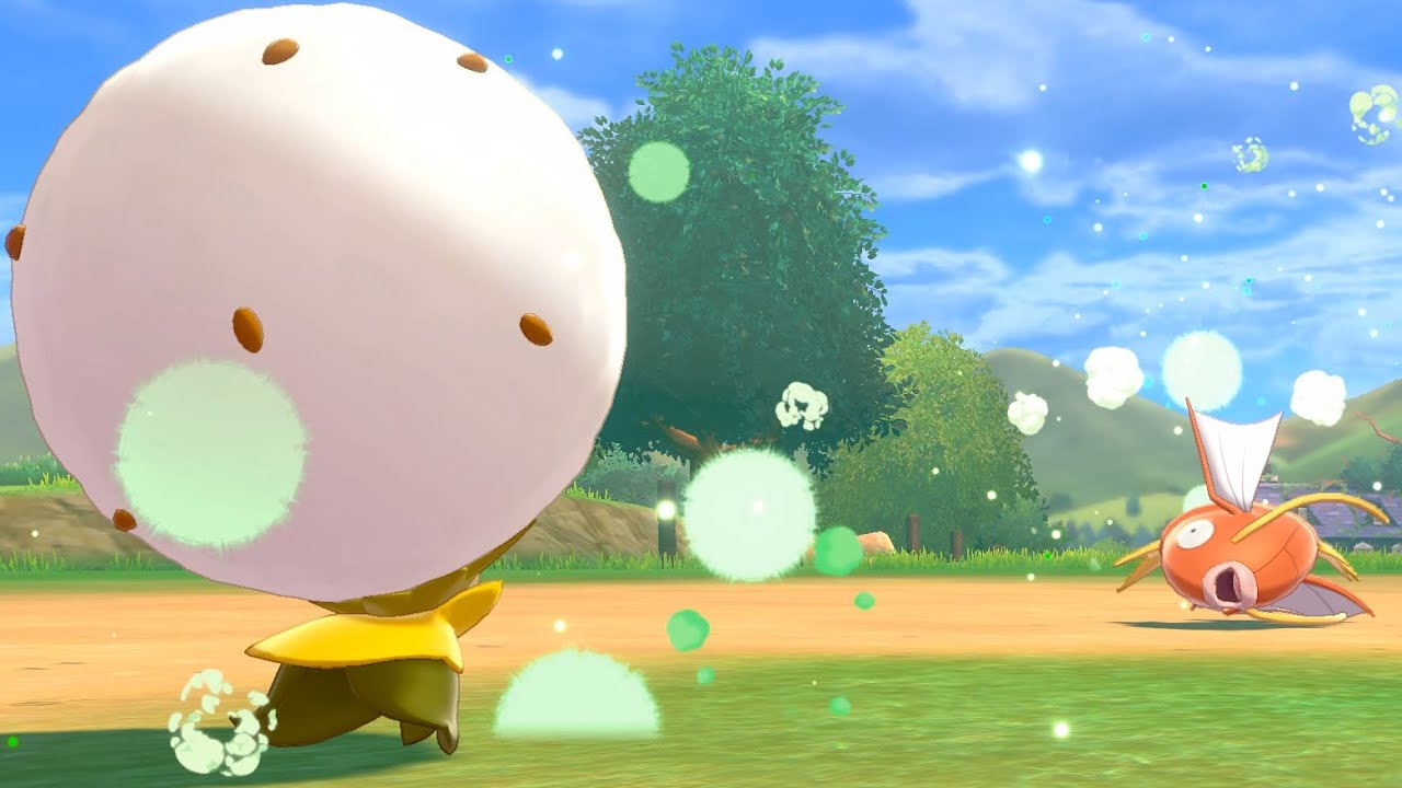 #178 Cotton Spore - Pokémon move generations II-VIII - YouTube