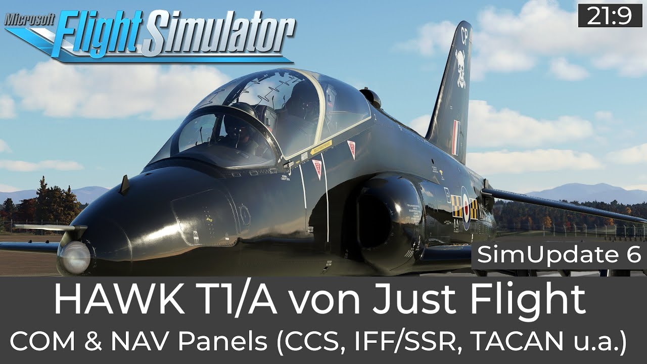 HAWK T1 - COM & NAV Panels (CCS, IFF/SSR, TACAN u.a.) ★ FLIGHT ...