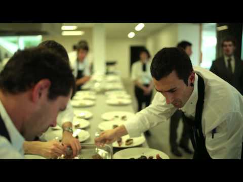 La cocina de Eneko Atxa, del Restaurante Azurmendi