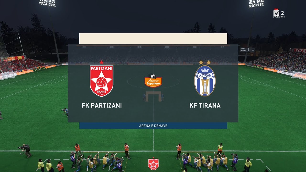FK Partizani vs KF Tirana Official Gameplay FIFA 23 PC | FK Partizani ...