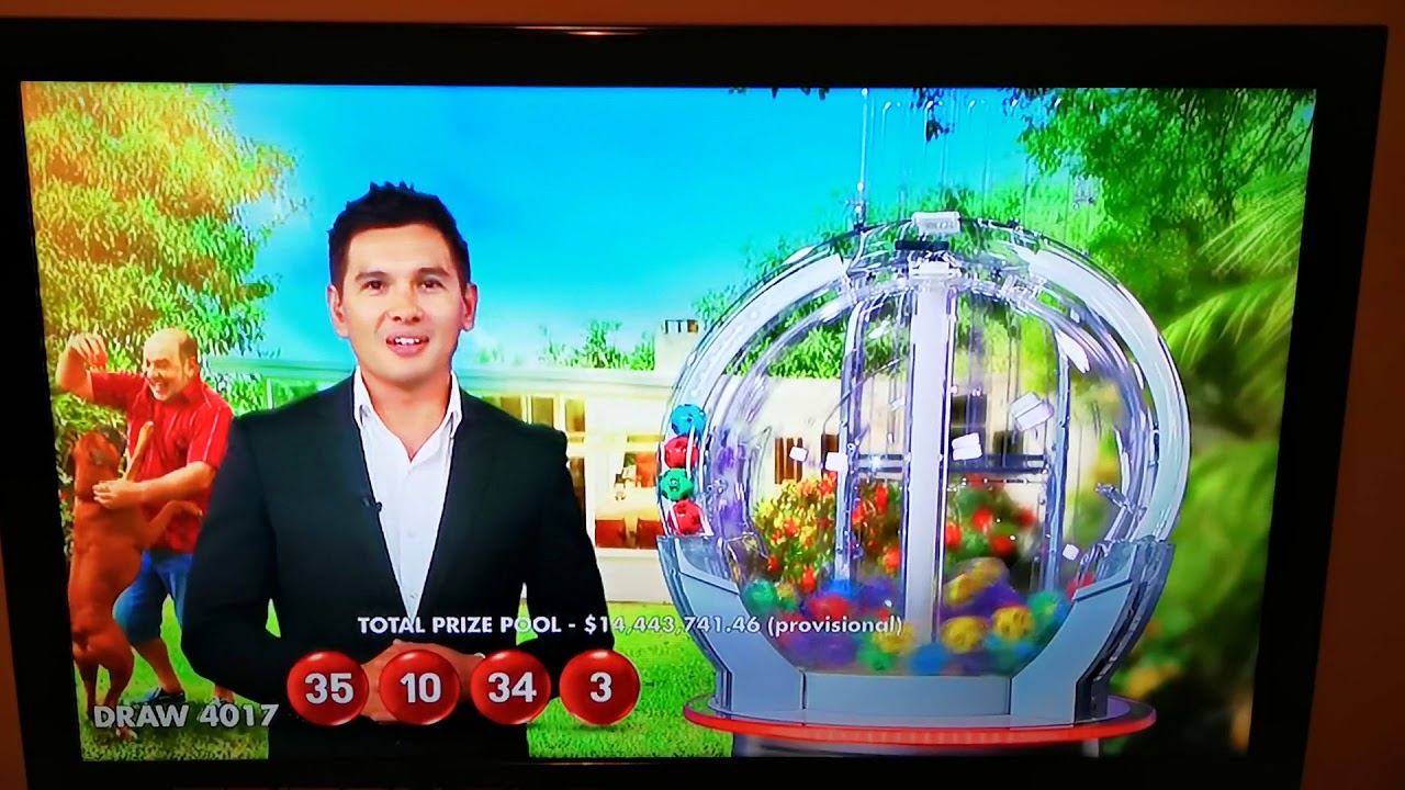 NSW Lotteries The Lott Saturday Lotto Draw 4017 18.1.20 - YouTube