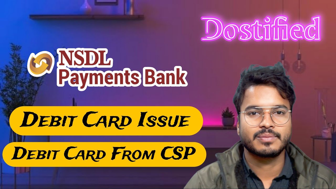 NSDL Payment Bank Physics Debit Card Kaise Issue Karte He - YouTube