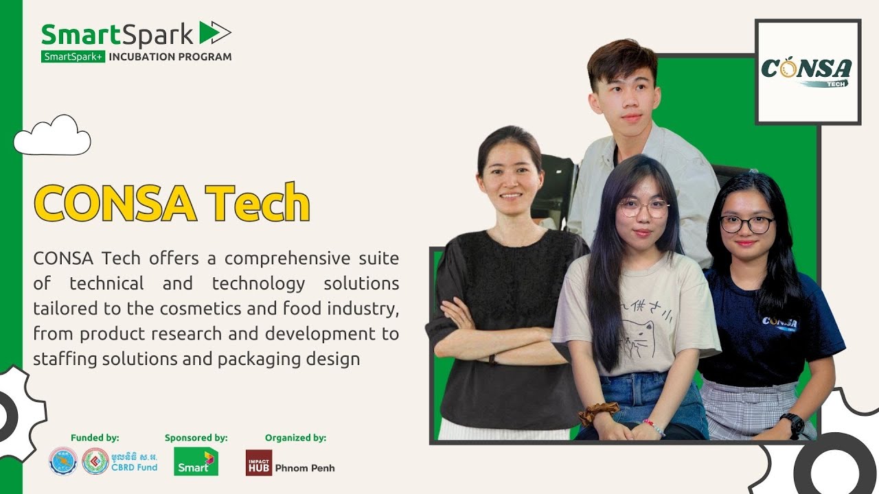 CONSA Tech - SmartSpark+ Incubation Program Final Pitch - YouTube