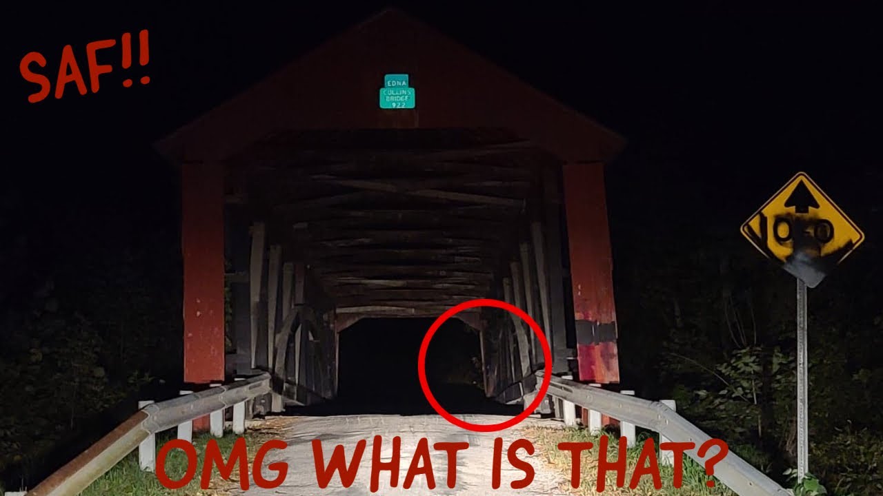 3 AM At Edna Collins Bridge (WE CAUGHT A GHOST) - YouTube