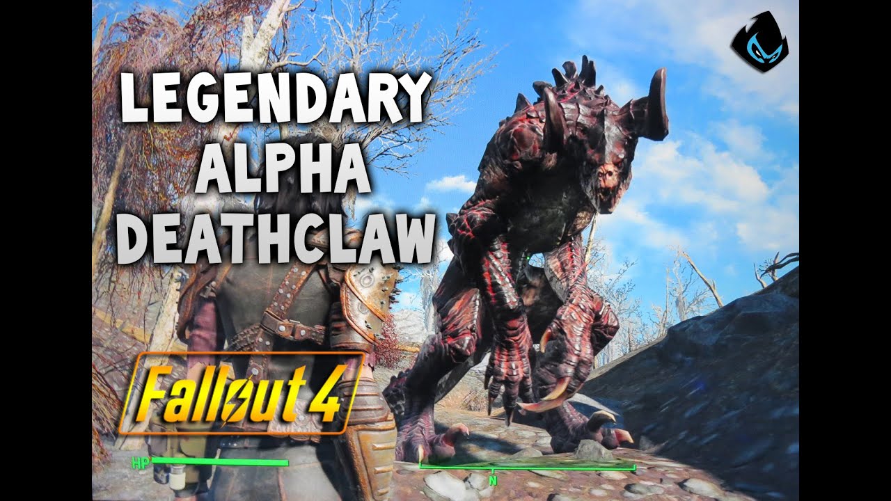 Fallout 4 - How to kill Legendary Alpha Deathclaw - YouTube