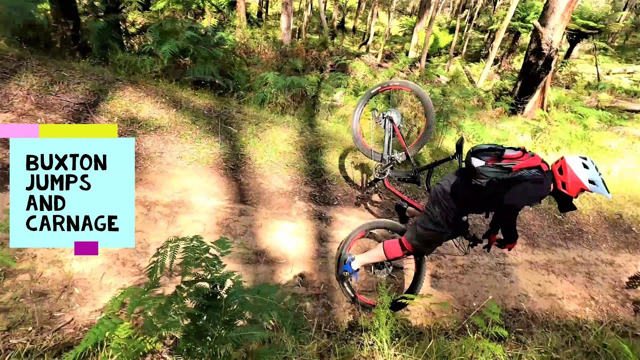 Jumps session at Buxton MTB Park - YouTube