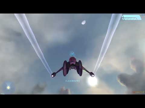 Halo VTOL Banshee showcase - YouTube