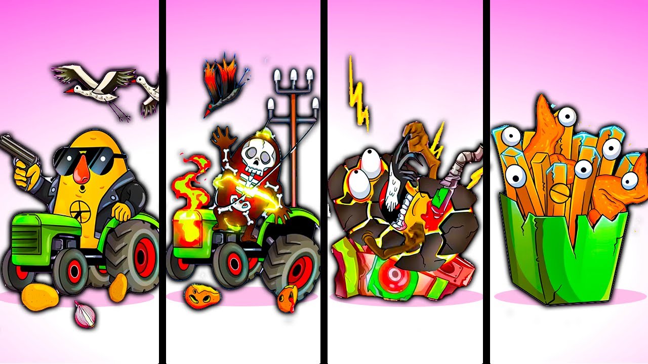 Sprunki Bulbito Bandito Traktorito 🥔 Italian brainrot All Phases # ...