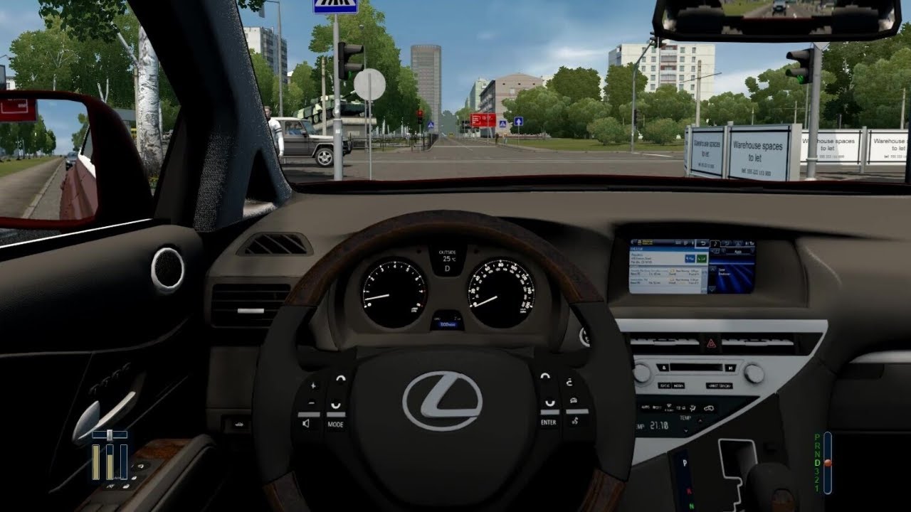 City Car Driving | Lexus RX350 2013 Mod 🚘 Realistic SUV Driving ...