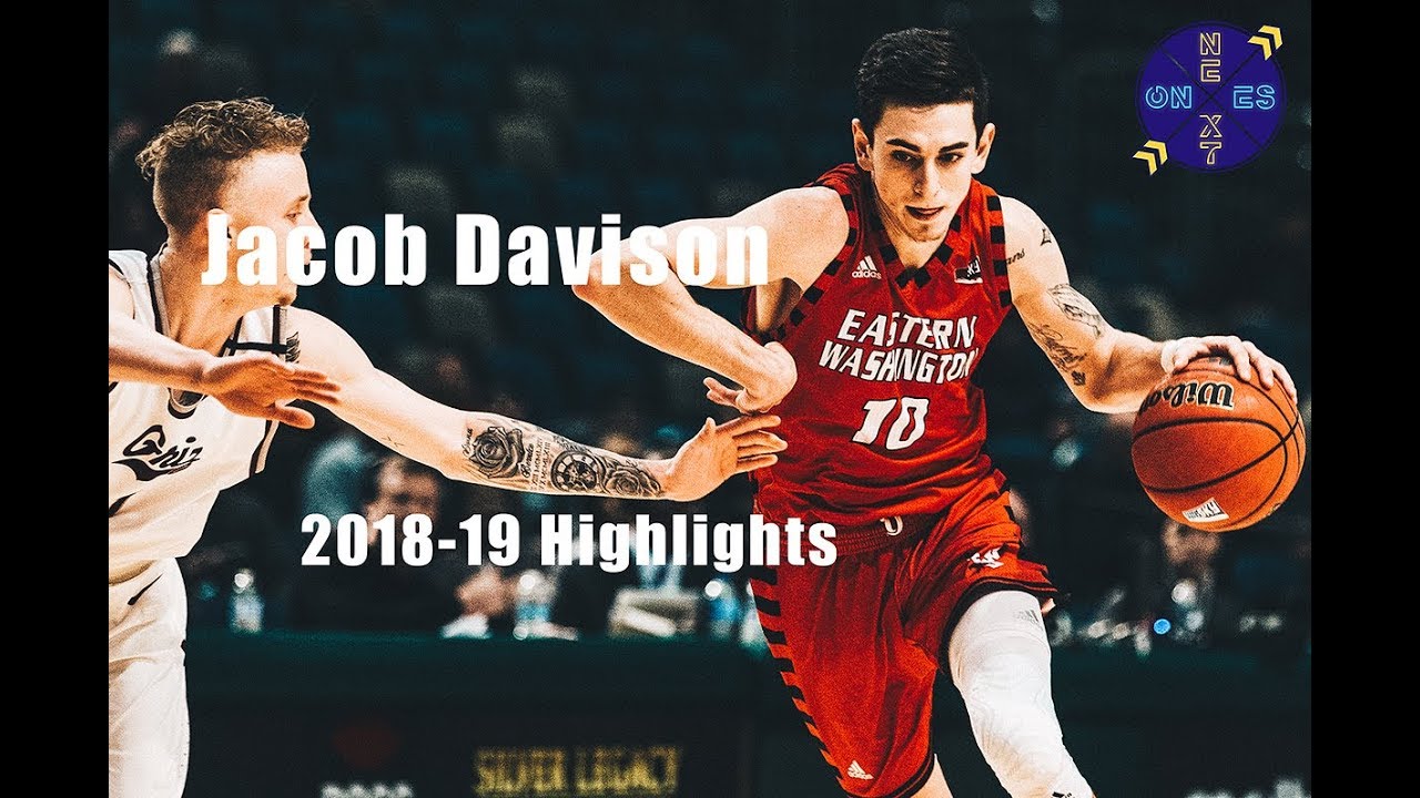 Jacob Davison Eastern Washington Eagles 2018-2019 Highlights - YouTube