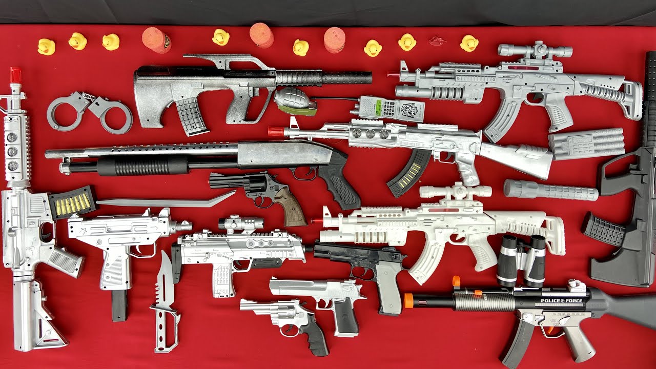 Colored Rifles - Mushroom Guns . Bead Rifles and Equipment. Gray Guns ...