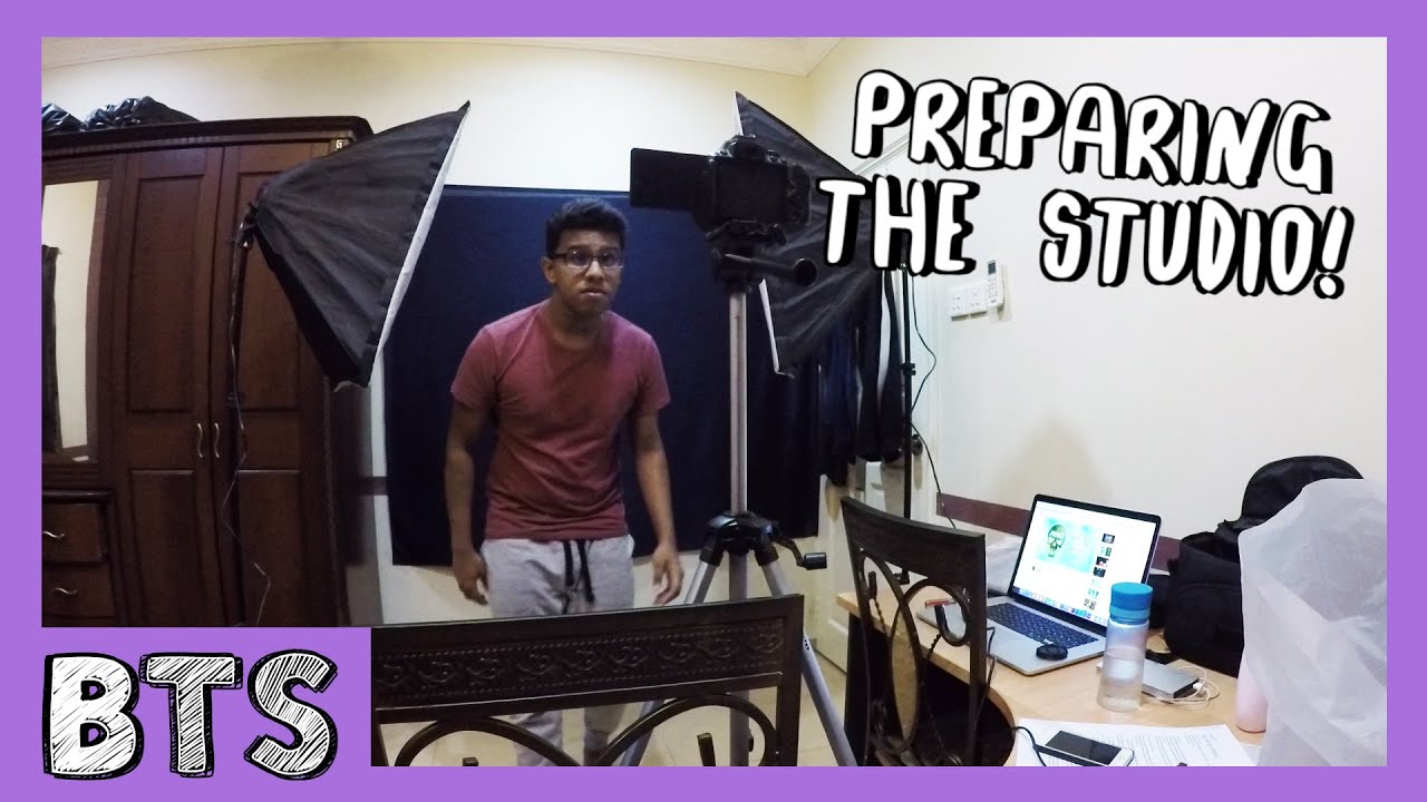 PREPARING THE STUDIO! (BTS) - YouTube