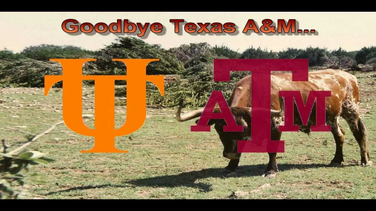 Goodbye to Texas A&M - YouTube