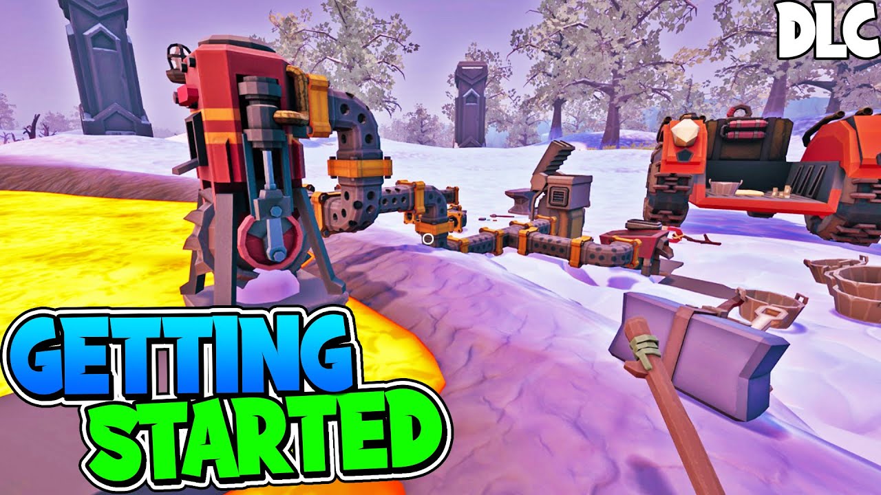 How To Start Hydroneer DLC Volcalidus - YouTube