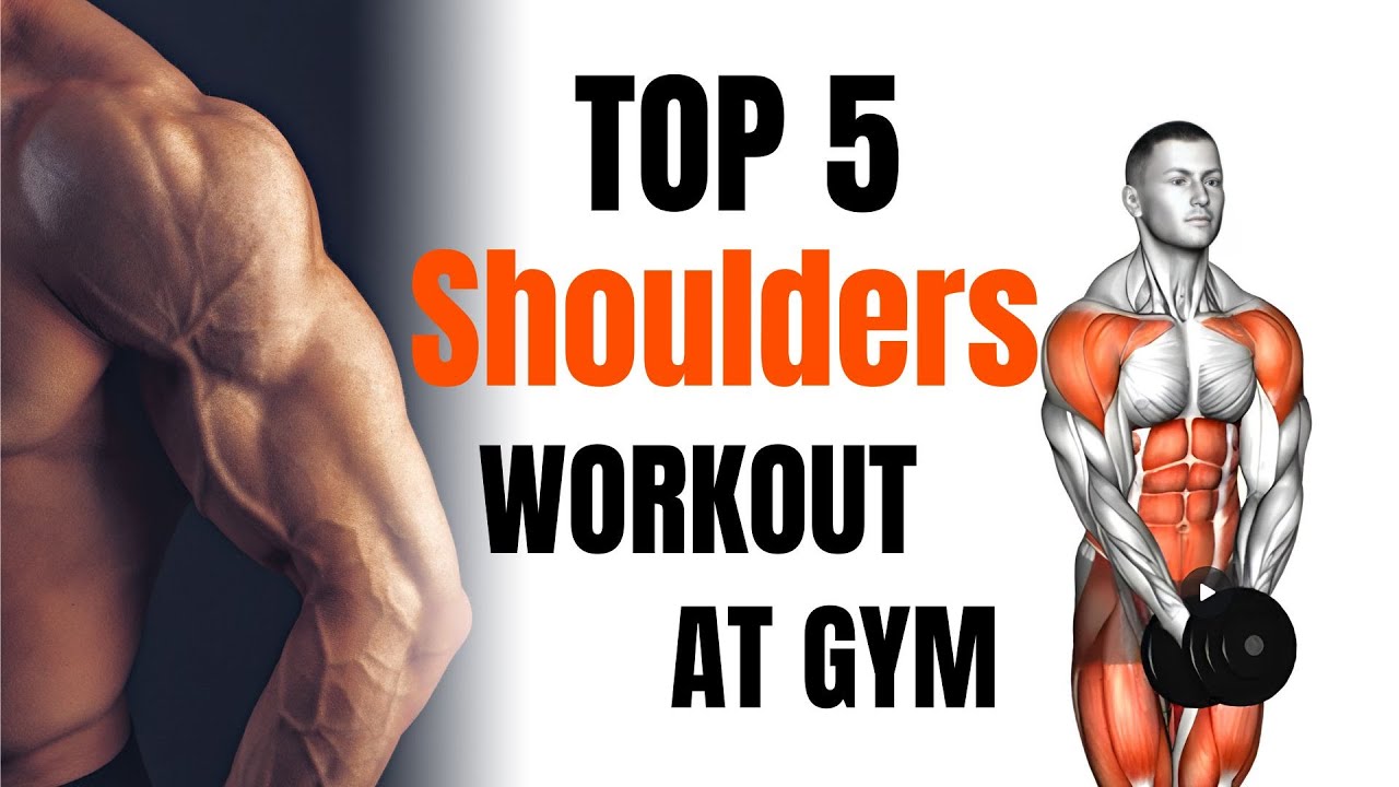 Complete shoulder workout at the gym | #shoulderworkout - YouTube