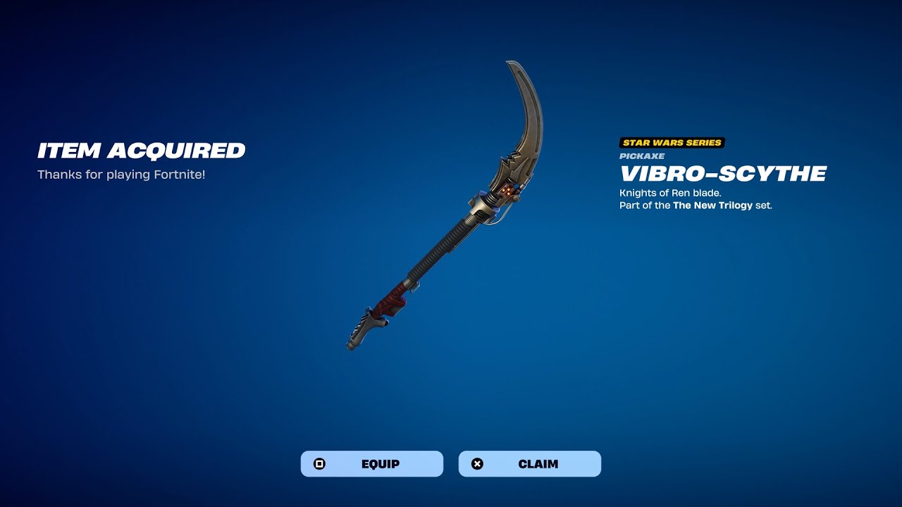 How To Get Vibro-scythe Pickaxe NOW FREE In Fortnite! (Free Vibro ...