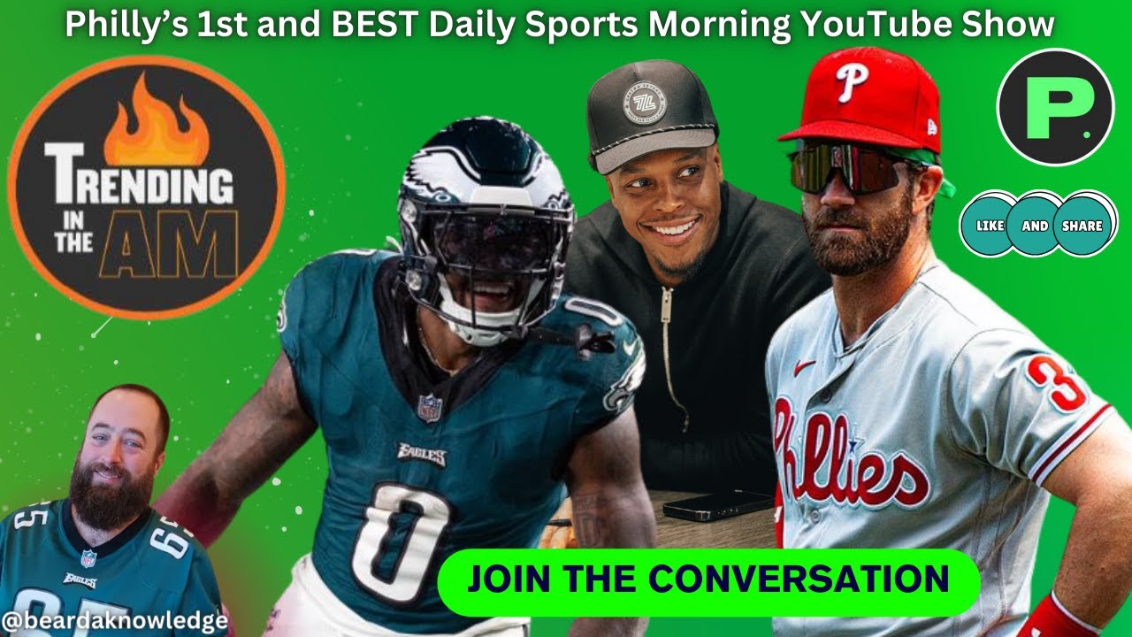 D'Andre Swift, Kyle Lowry, Bryce Harper and more | Trending in the AM w ...