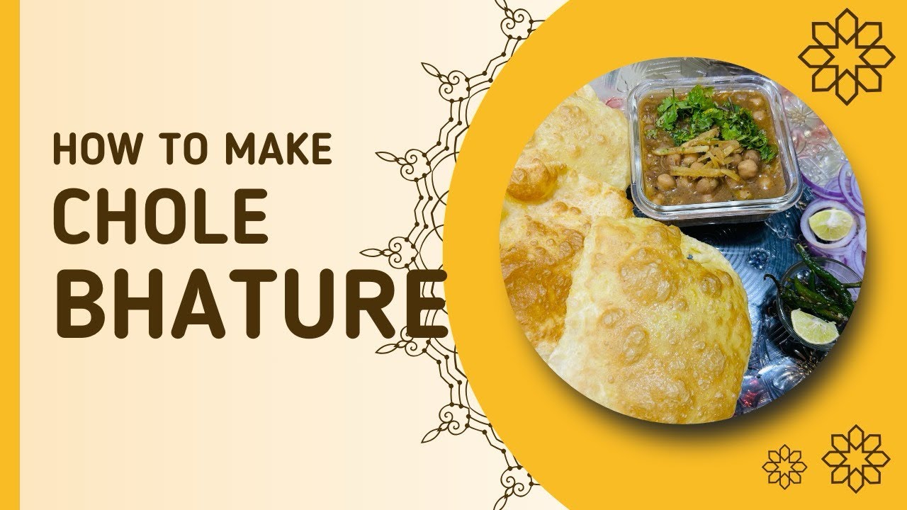 Ultimate Chole Bhature Recipe: Perfectly Fluffy Bhature & Spicy Chole ...