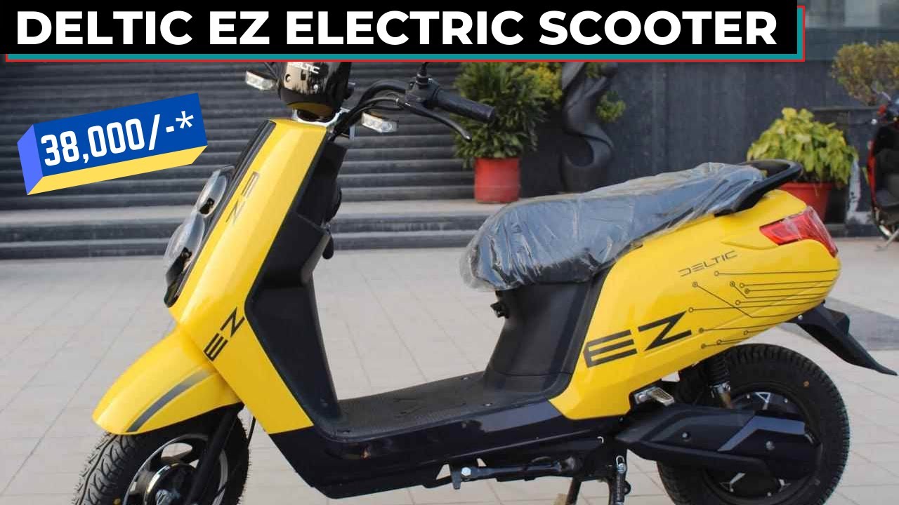 "DELTIC EZ" Electric Scooter All Details | New Update | Range, Price ...