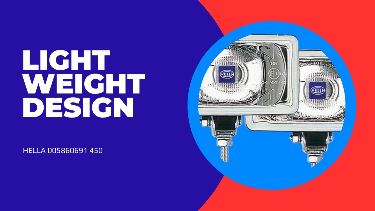 HELLA 450 Driving Light Kit H3 12V Ultimate Brightness & Performance ...