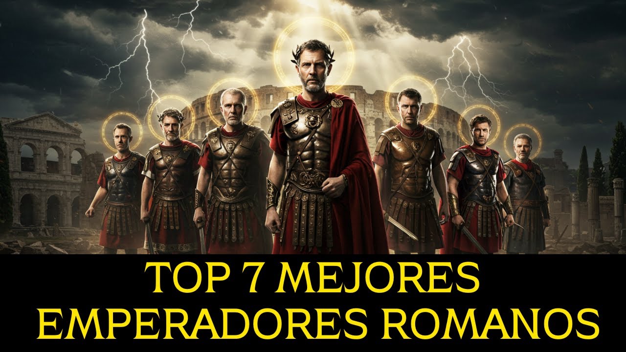 Los 7 MEJORES EMPERADORES de ROMA de TODOS los TIEMPOS - YouTube