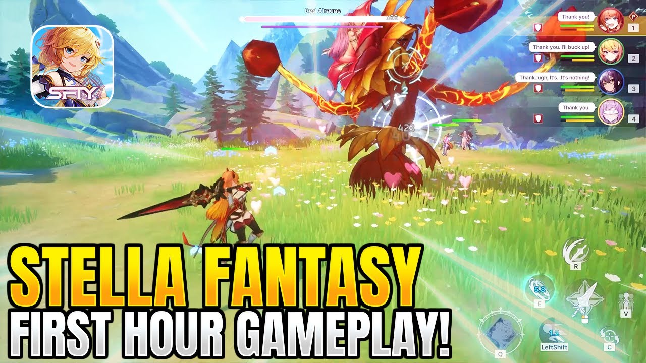Stella Fantasy First Hour Gameplay! CBT is Open Guys!🤩【Stella Fantasy ...