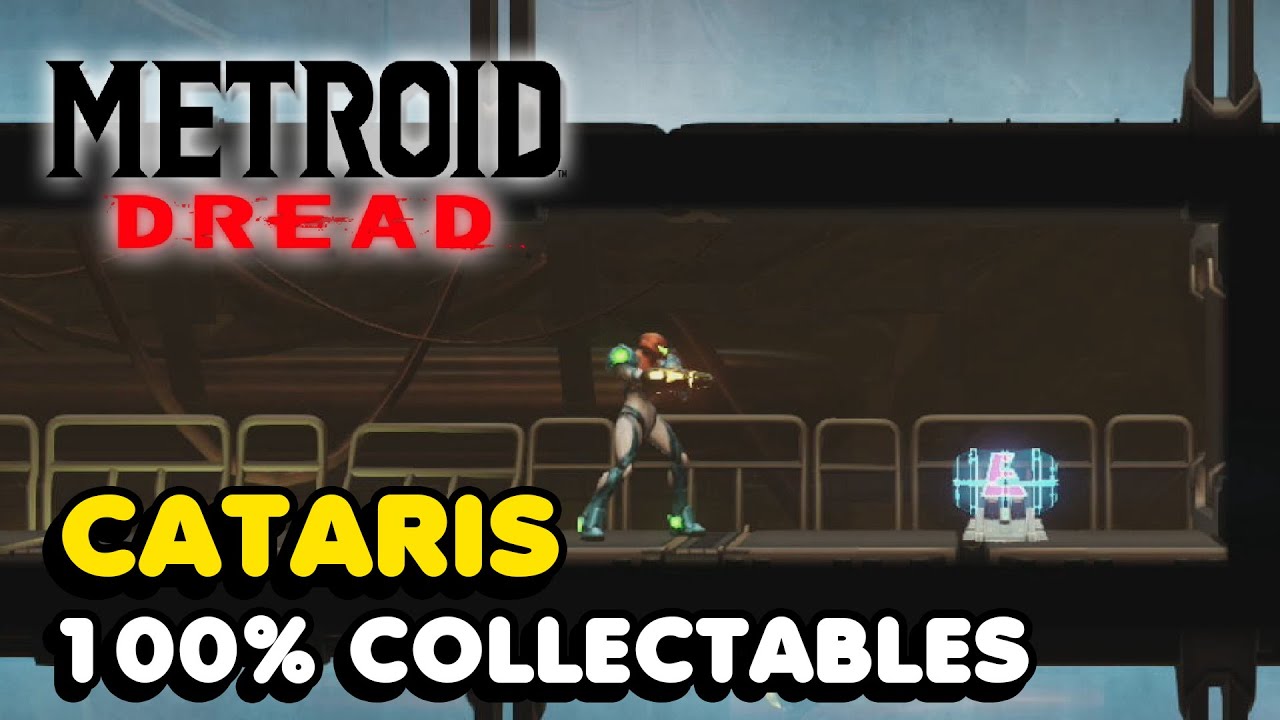 Metroid Dread - Cataris 100% All Collectable Locations Guide - YouTube