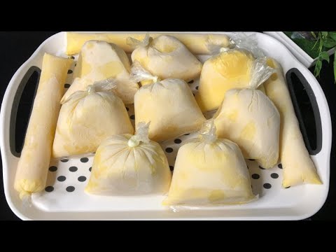 CREAMY CUSTARD ICE CREAM / GHANAIAN ICE CREAM USING CUSTARD AND MILK ...