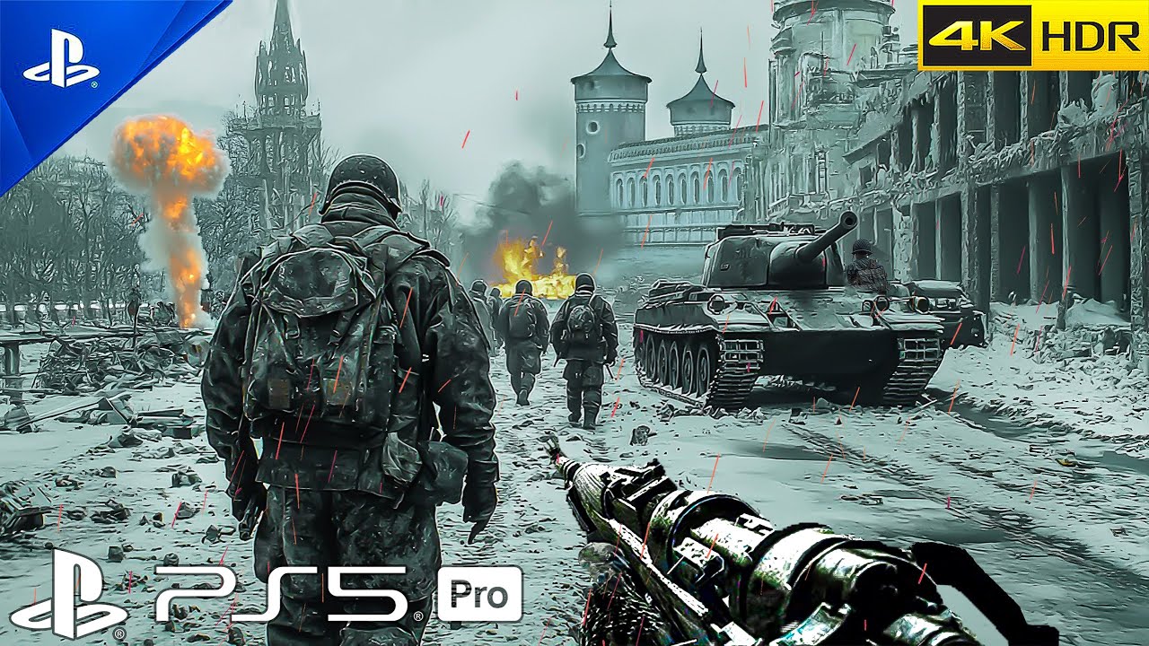 (PS5 PRO) STALINGRAD WINTER WAR 1943 | Realistic ULTRA Graphics ...