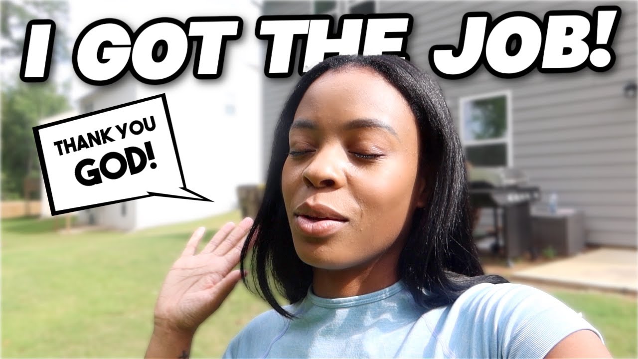I GOT THE JOB! Rebuilding My Life.. - YouTube