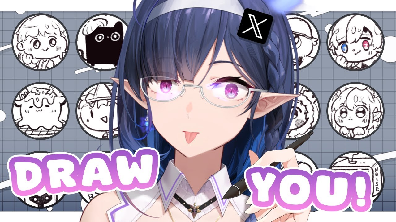 DRAWING 〙I try to (badly) draw YOUR X pfp! PART 2 - YouTube